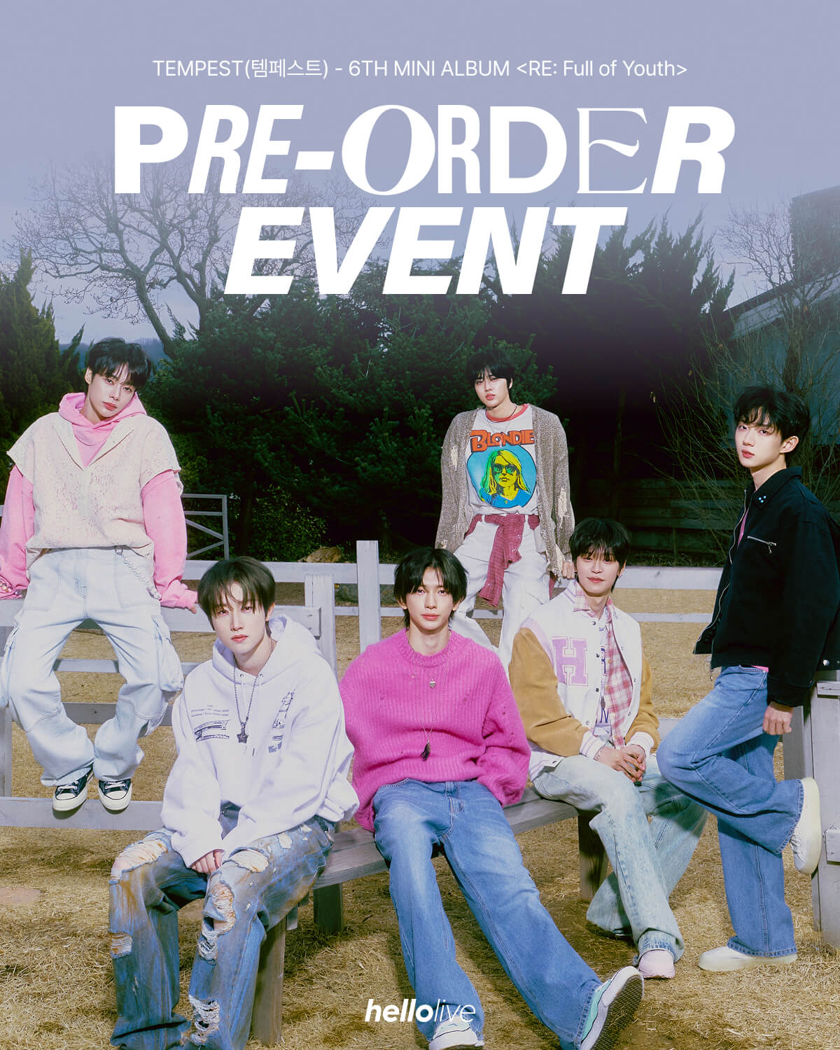 헬로라이브 | hellolive - [PRE-ORDER EVENT] TEMPEST(템페스트) - 6TH MINI ALBUM
