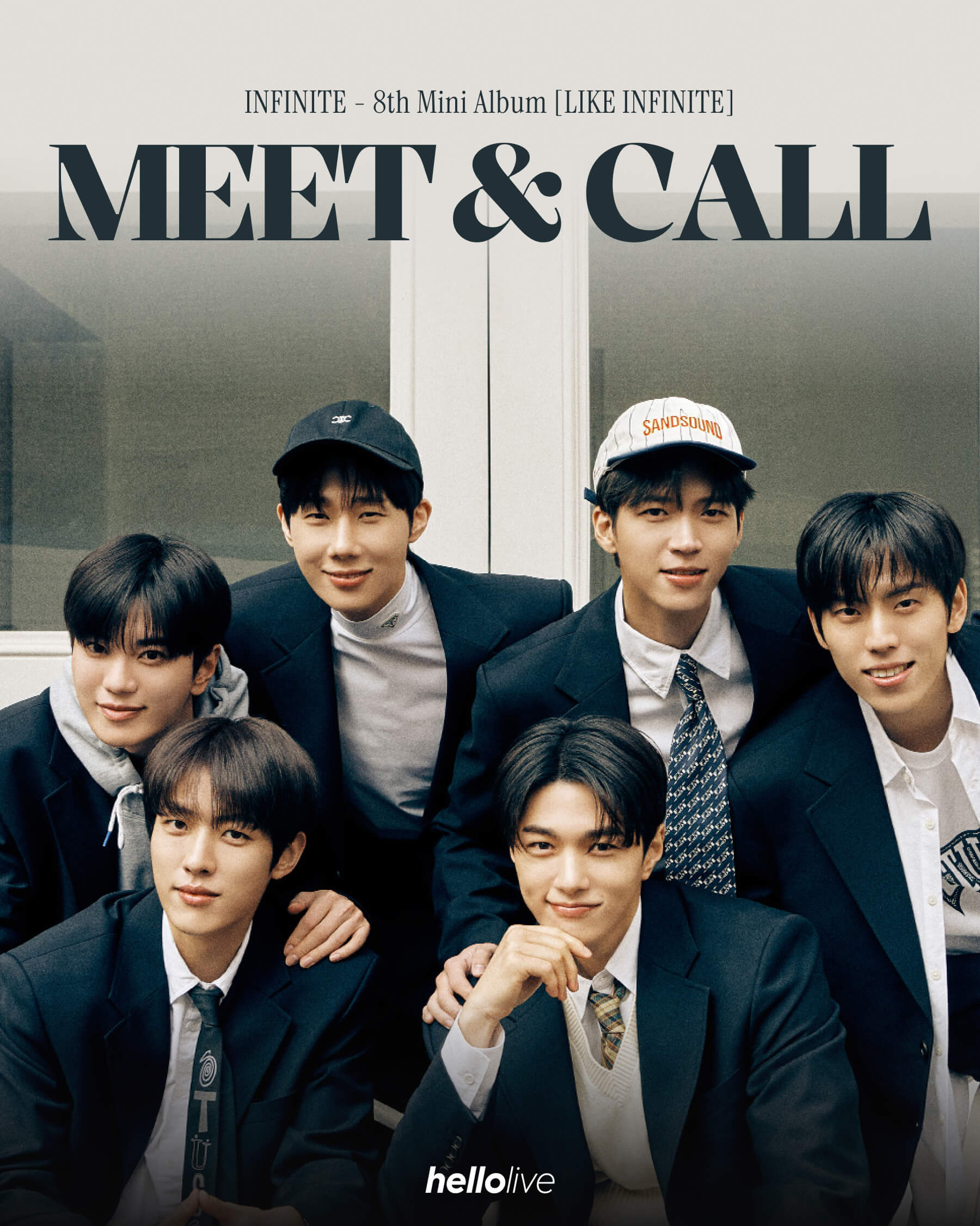헬로라이브 | hellolive - [MEET&CALL EVENT] INFINITE - 8th Mini Album [LIKE INFINITE]