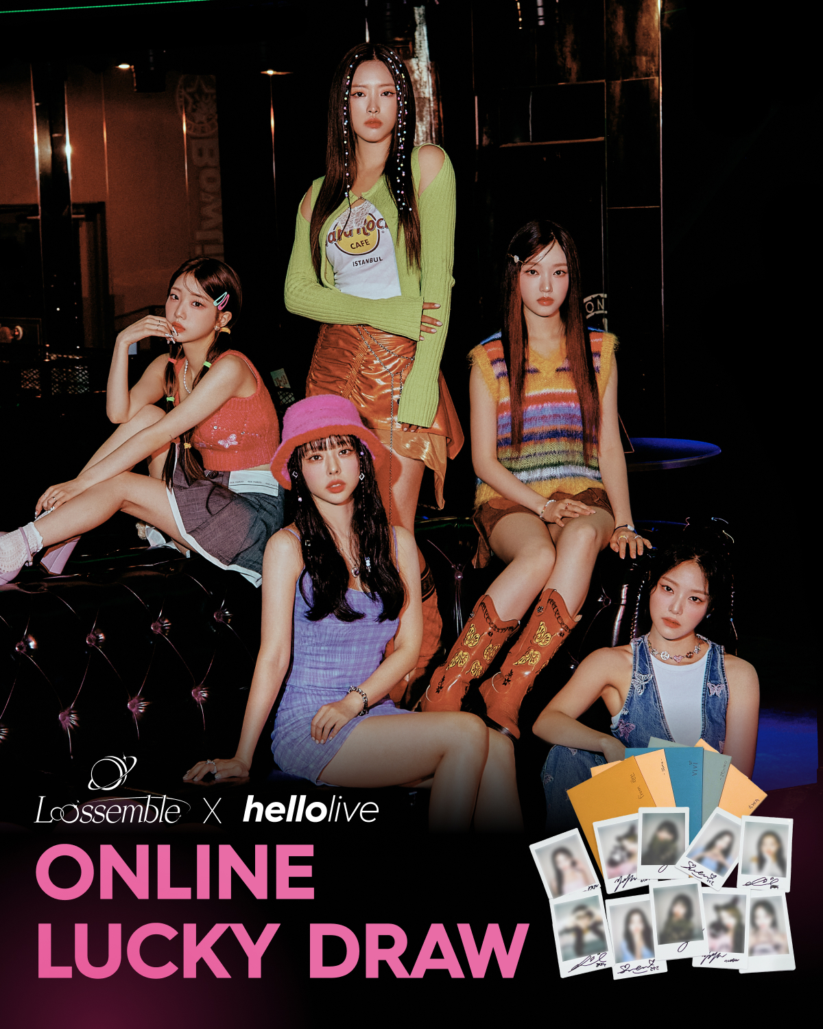 헬로라이브 | hellolive - [LUCKYDRAW] Loossemble (루셈블) - 1st Mini Album [Loossemble] LUCKYDRAW EVENT