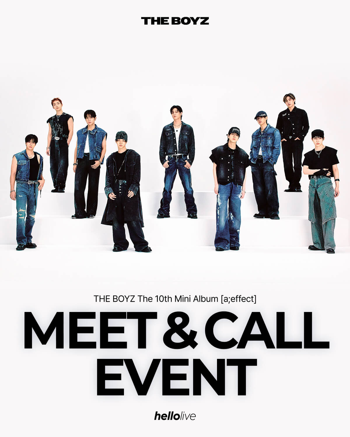헬로라이브 | hellolive - [MEET&CALL EVENT2] THE BOYZ The 10th Mini Album [a;effect]