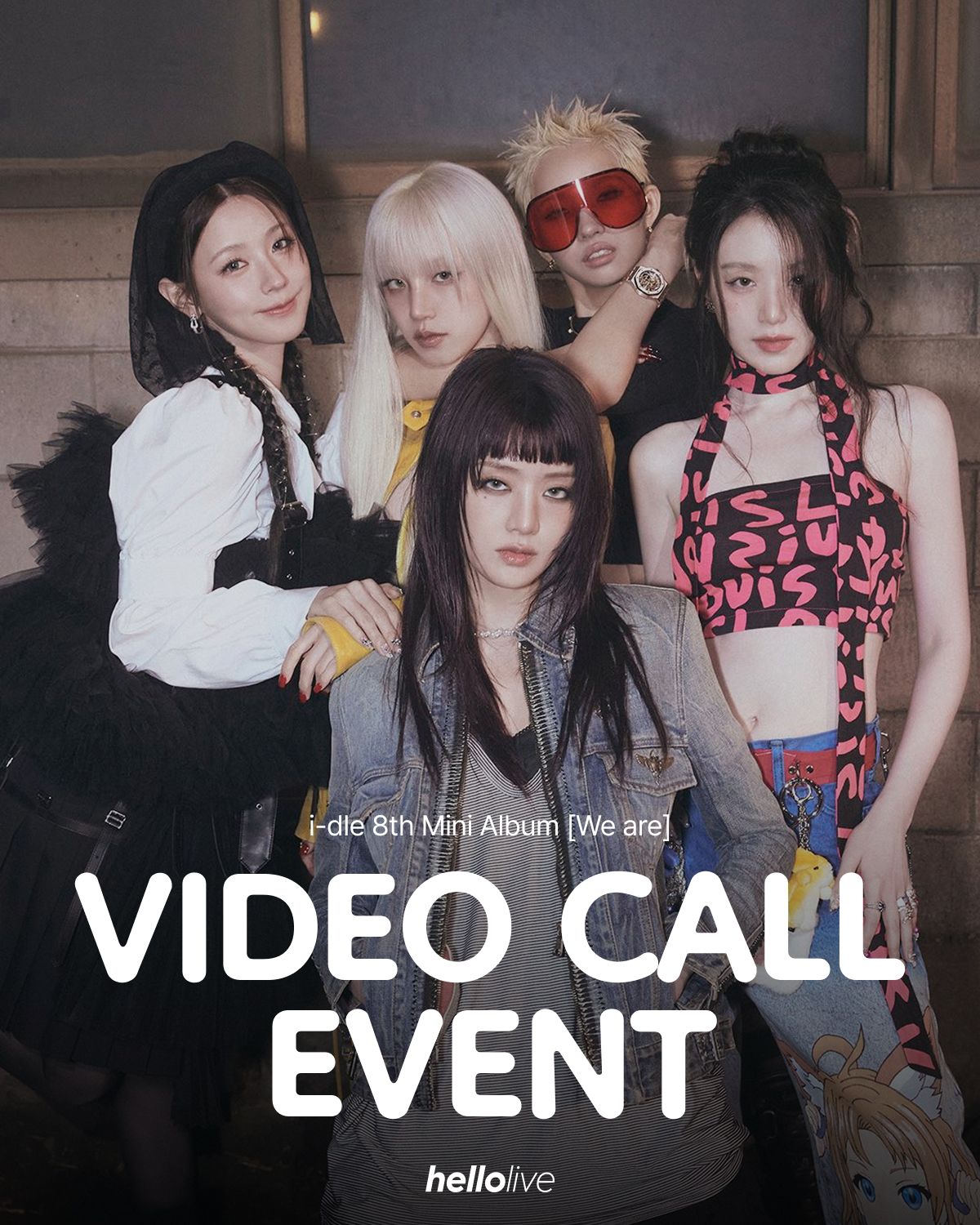 헬로라이브 | hellolive - [VIDEO CALL EVENT] i-dle 8th Mini Album [We are]