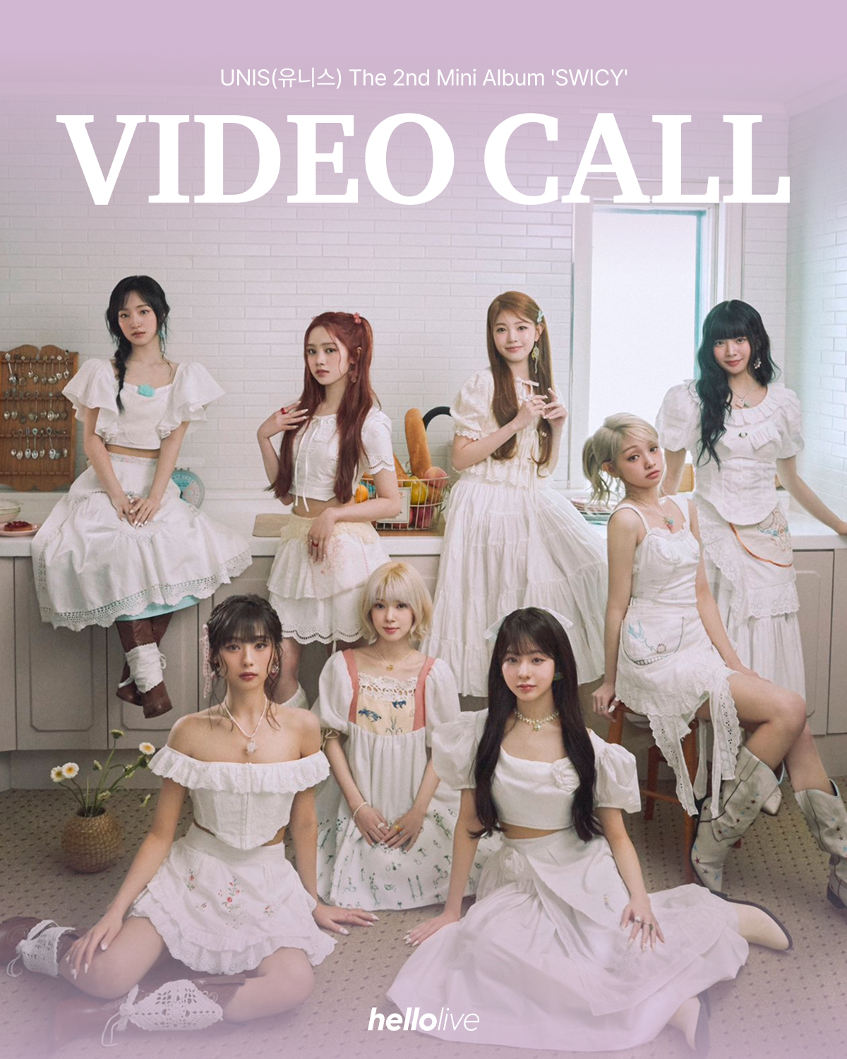 헬로라이브 | hellolive - [VIDEO CALL EVENT 2] UNIS(유니스) The 2nd Mini Album ...